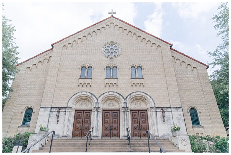 Holy Trinity Catholic Church Wedding